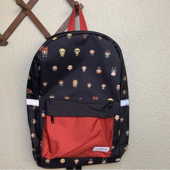 Loungefly | Bags | Loungefly Stranger Things Nylon Full Size Backpack ...